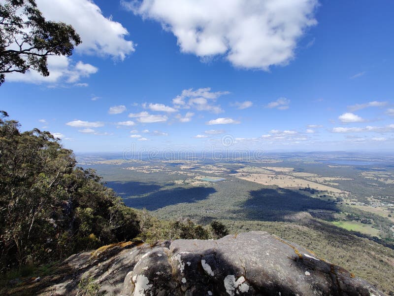 Scenic Views with Expanse Fields, Mountains, Lakes and Deep Valleys ...