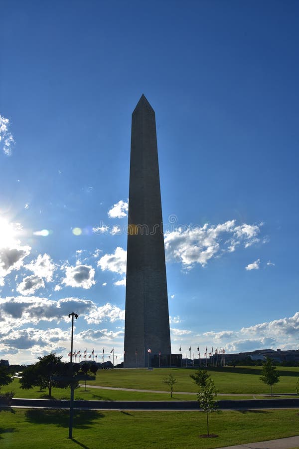 Scenic Views of Washington Monument in Washington DC Stock Image ...