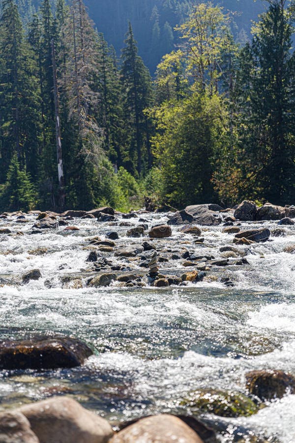 Scenic Washington State in August Stock Photo - Image of august ...