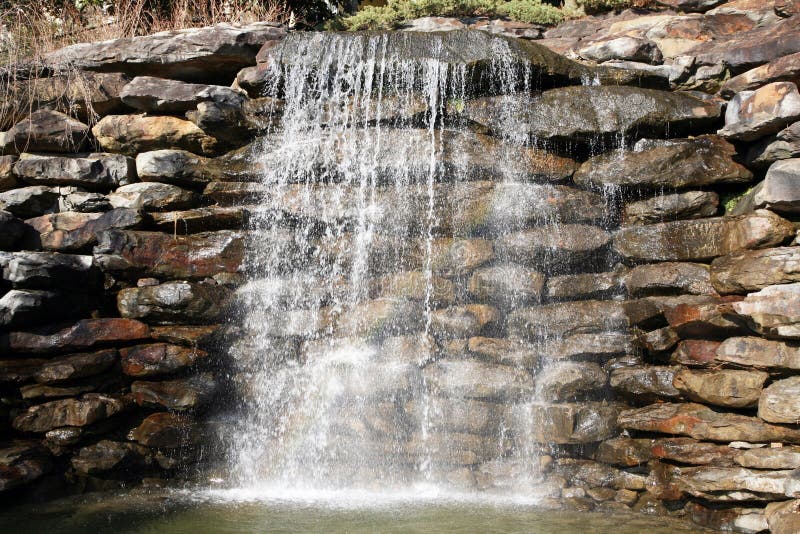 Scenic waterall stock image. Image of nature, background - 49924595