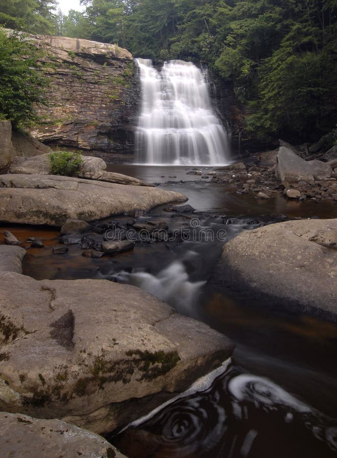 Scenic Waterfall stock photo. Image of state, blur, stream - 1044058