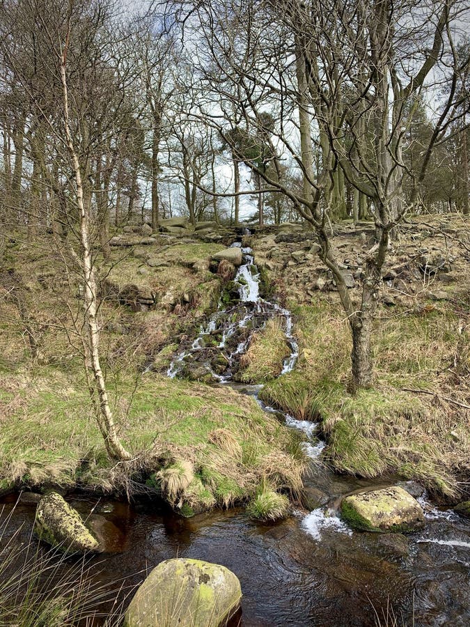 Countryside waterfall stock image. Image of countryside - 176386575