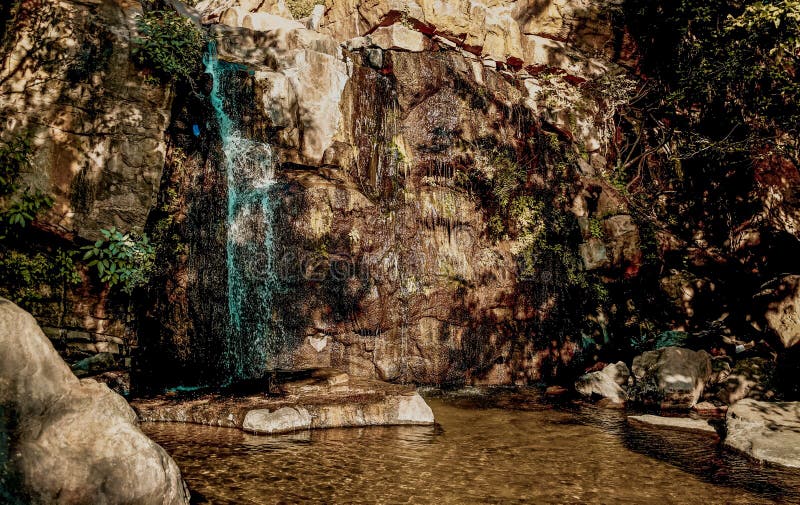Scenic Waterfall in Kathiwada, Alirajpur District in India Stock Image ...