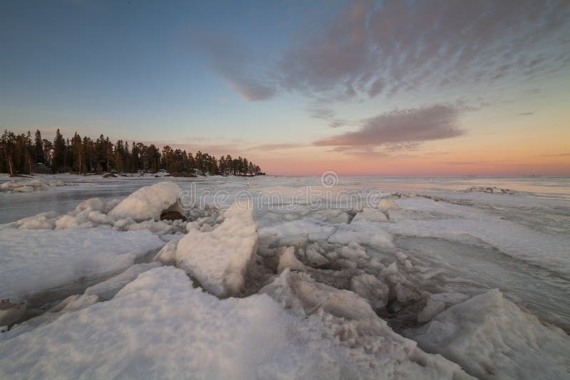Scenic winter landscape stock photo. Image of rural, cold - 63557786