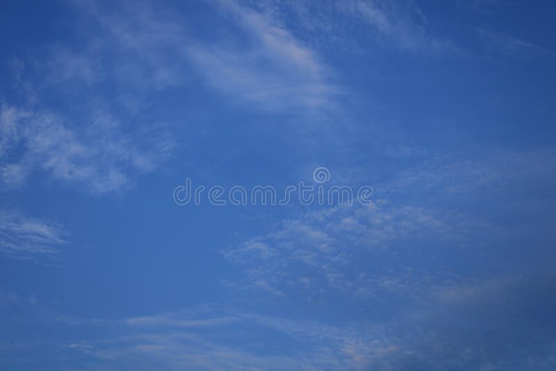 Scenics of the Beauty Sky with Cloud. Stock Photo - Image of horizon ...