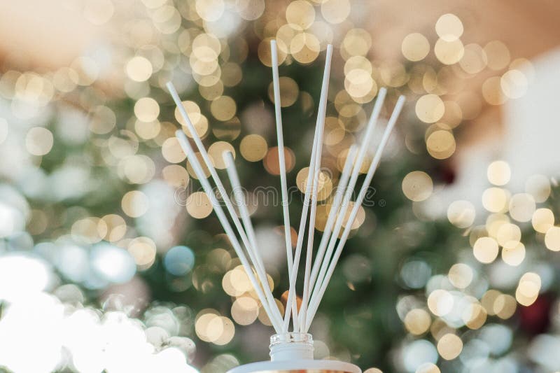 Fragrance Sticks or Scent Diffuser with Flowers Stock Photo - Image of ...