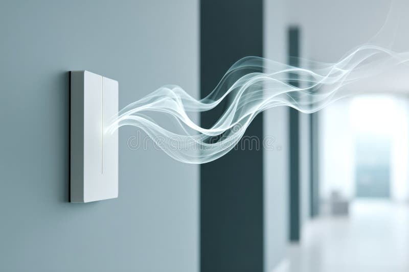 Scent Diffuser Spreading Pleasant Aroma Modern Interior Stock Photos ...