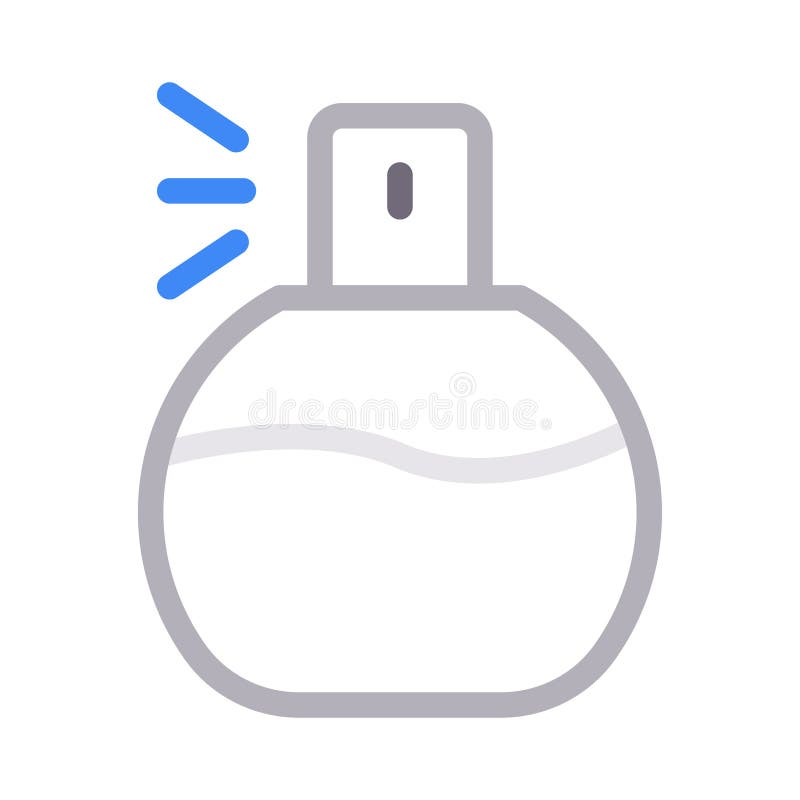 Scent Colour Line Vector Icon Stock Vector - Illustration of health ...