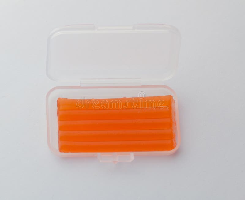 Scented Dental Silicone Wax for Braces. Stock Image - Image of molar ...