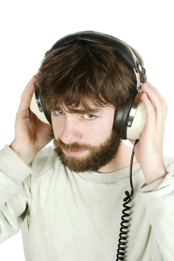 Sceptical Music stock image. Image of hair, quiet, person - 534749
