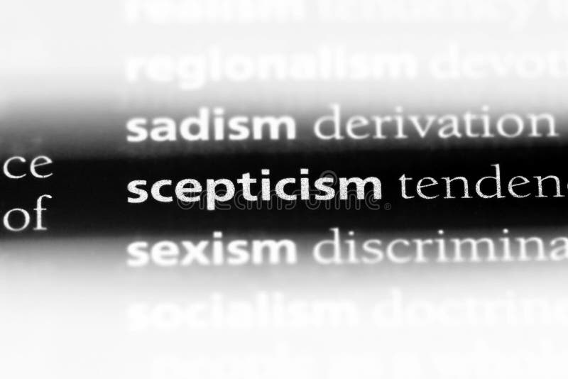 Scepticism stock photo. Image of closeup, macro, isolated - 126617074
