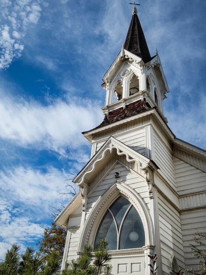 Schöne Alte Kirchenarchitektur Stockfoto - Bild von fassade, christ ...