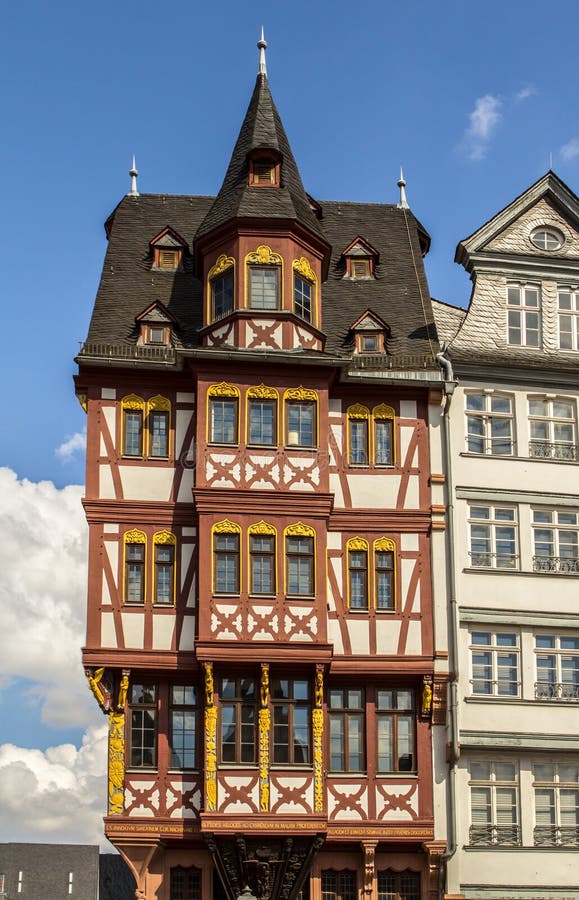 Schöne Deutsche Architektur Stockbild - Bild von deutsch, fest: 41910589