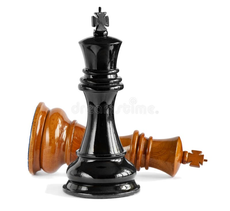 De koningin van het schaak stock afbeelding. Image of bruin - 13490915