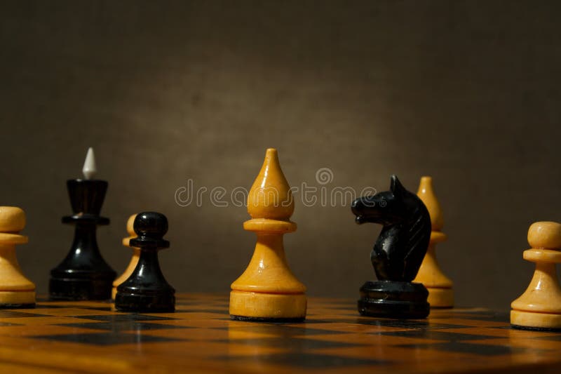 Schaak stock foto. Image of spel, cursus, kooien, koningin - 2063966