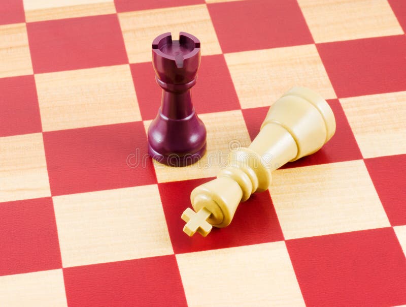 De Koning van het schaak stock afbeelding. Image of kampioen - 6159621