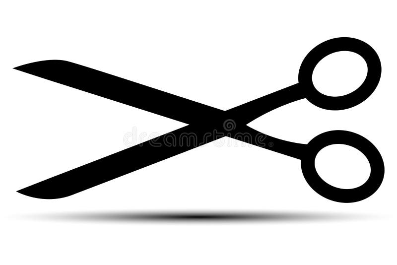 Schaar Vectorpictogram vector illustratie. Illustration of ontwerp ...