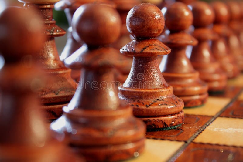 Schach stockbild. Bild von teil, schach, pfandgegenstand - 7206987