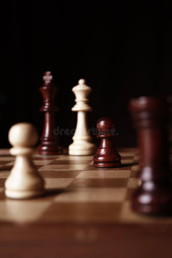 Schach stockbild. Bild von konkurrenz, pfandgegenstand - 855751