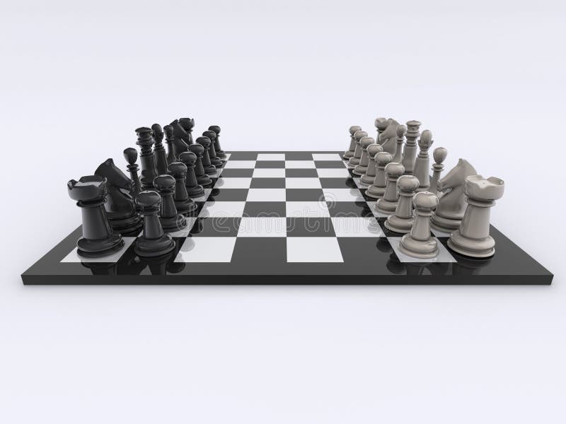 Schack 2 stock illustrationer. Illustration av strategisk - 3492320
