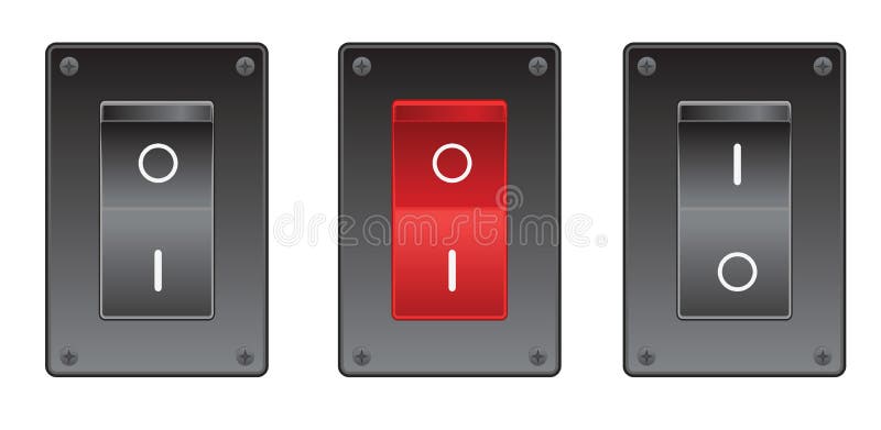 Sockel Und Schalter Vector Steckdose Für Elektrische Stecker Und ...