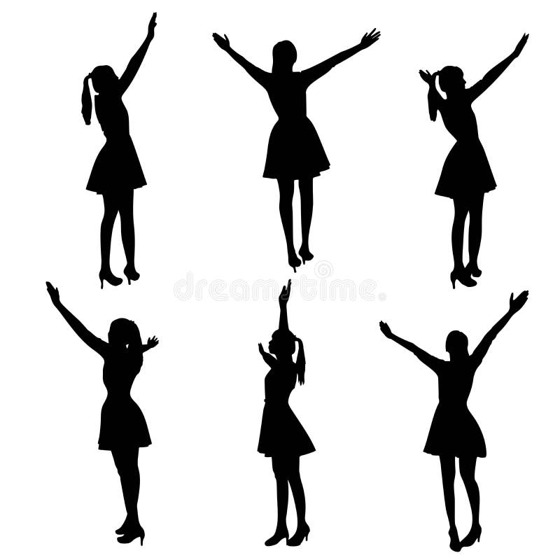 Schattenbild der Frau vektor abbildung. Illustration von hand - 88160950 Schattenbild der Frau vektor abbildung. Illustration von hand - 88160950