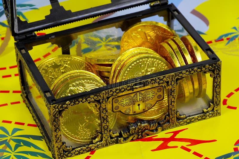 Schatz-Karte stockbild. Bild von richtungen, begrifflich - 189985