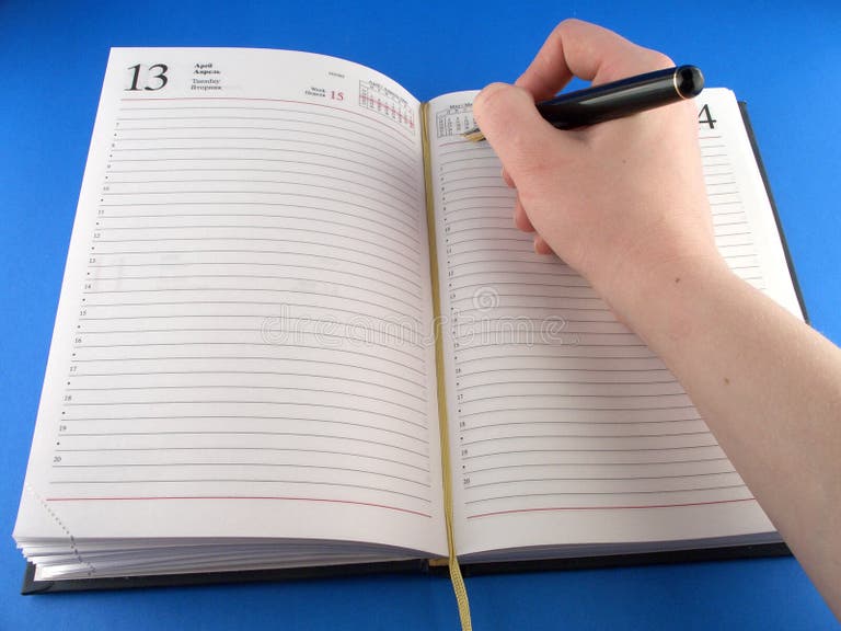 Schedule stock image. Image of write, note, notebook, schedule - 131439