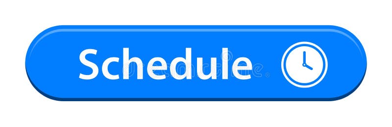 Schedule web button stock illustration. Illustration of list - 119415325