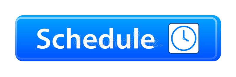 Schedule web button stock illustration. Illustration of list - 119414463