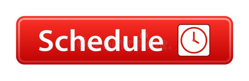 Schedule web button stock illustration. Illustration of list - 119415325