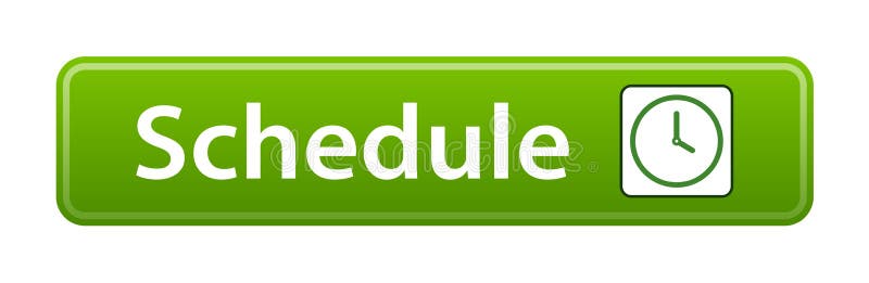 Schedule web button stock illustration. Illustration of list - 119415325