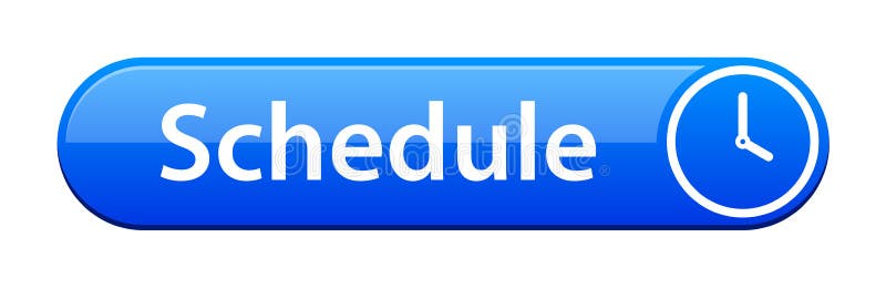 Schedule web button stock illustration. Illustration of list - 119414463