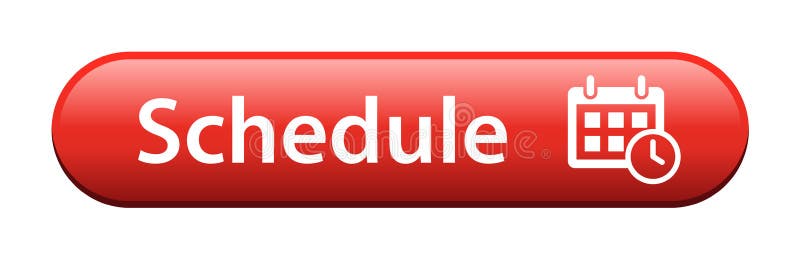 Schedule button stock vector. Illustration of company - 203151454