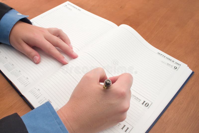 Schedule stock image. Image of appointment, addresses, hours - 603223