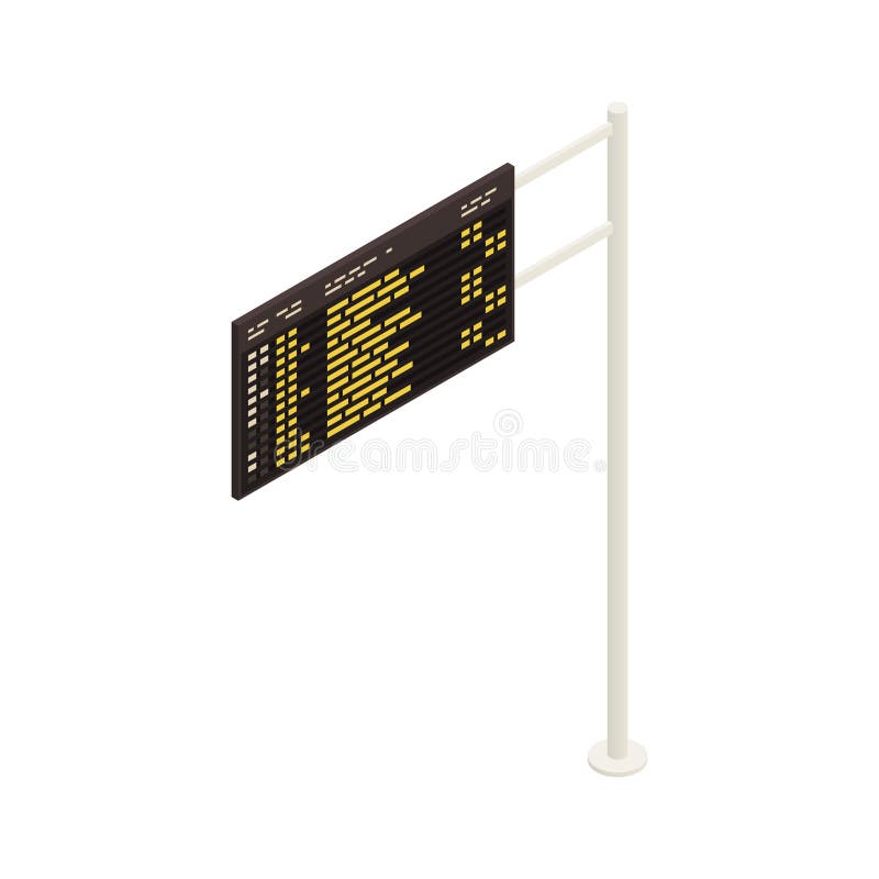 Train Schedule Board Stock Illustrations – 884 Train Schedule Board ...