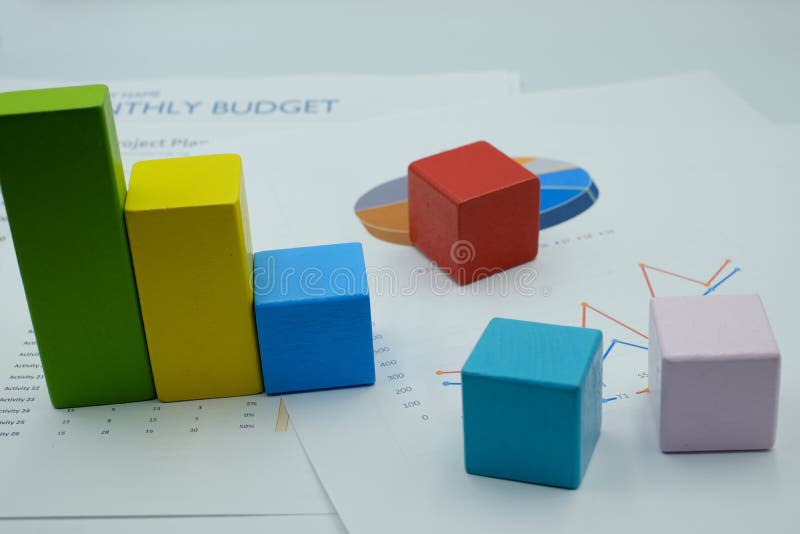 Schedule, Budget , Expense and Project Plan. Stock Photo - Image of ...