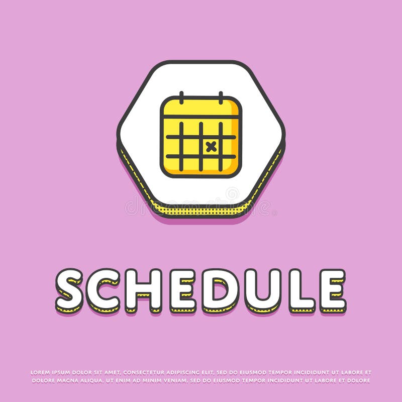 Scheduling Logo Stock Illustrations – 413 Scheduling Logo Stock ...