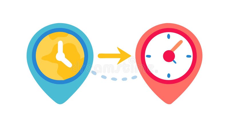 Schedule Flow Icon: Time Progression & Event Sequence, Vector Design ...