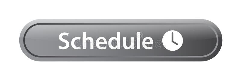 Schedule icon web button stock illustration. Illustration of element ...