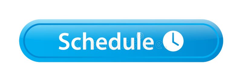 Schedule web button stock illustration. Illustration of list - 119415325