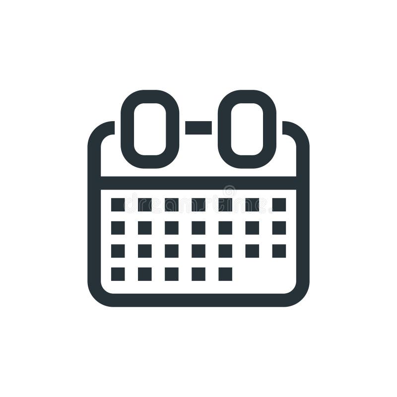 Schedule List Icon. Vector Illustration Decorative Design Stock Vector ...