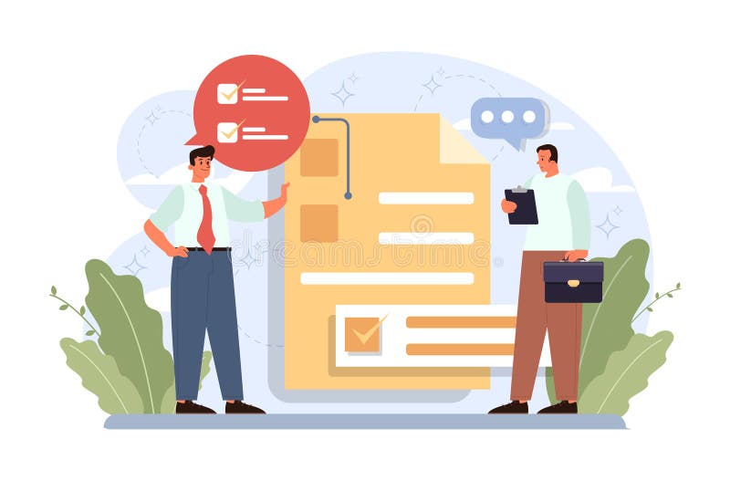 Schedule Management. Character Planning or Checking Task, Appointment ...