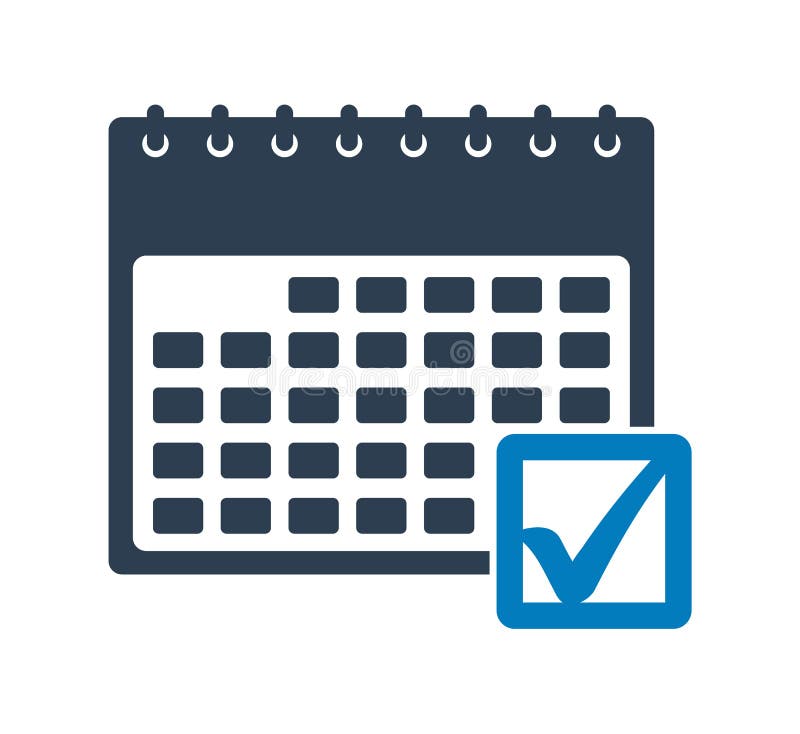 Schedule management icon. stock vector. Illustration of agenda - 183197150