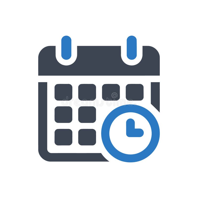 Schedule Management Icon stock vector. Illustration of calendar - 361729766