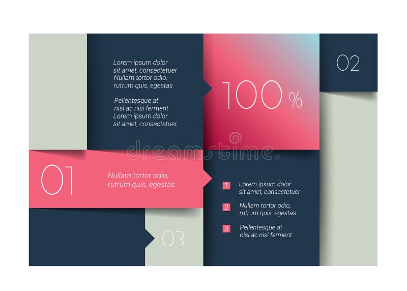 Schedule, Tab, Banner. Minimalistic Vector Design Infographic Stock ...