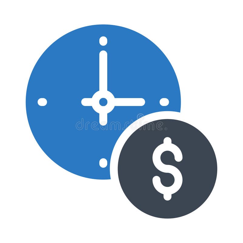 Schedule Vector Glyph Color Icon Stock Vector - Illustration of icon ...