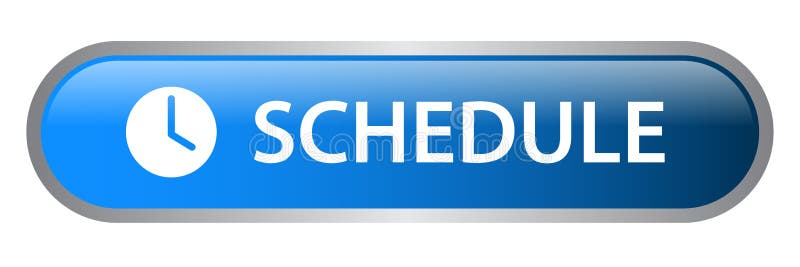 Schedule web button stock illustration. Illustration of list - 119415325