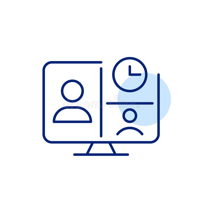 Webinar Discussion Icon Stock Illustrations – 2,590 Webinar Discussion ...