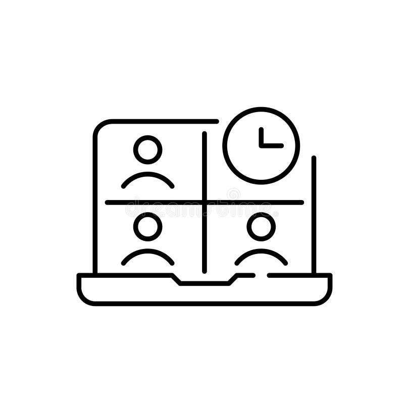 Webinar Discussion Icon Stock Illustrations – 2,590 Webinar Discussion ...